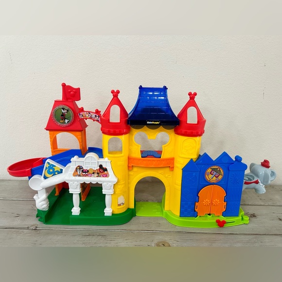 Little People | Toys | Rare Little People Disney World Land Amusement ...